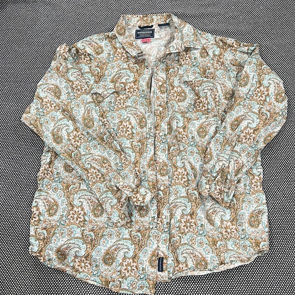 Shirts | Mens Rough Neck Panhandle Skin Collared Pearl Snap | Poshmark